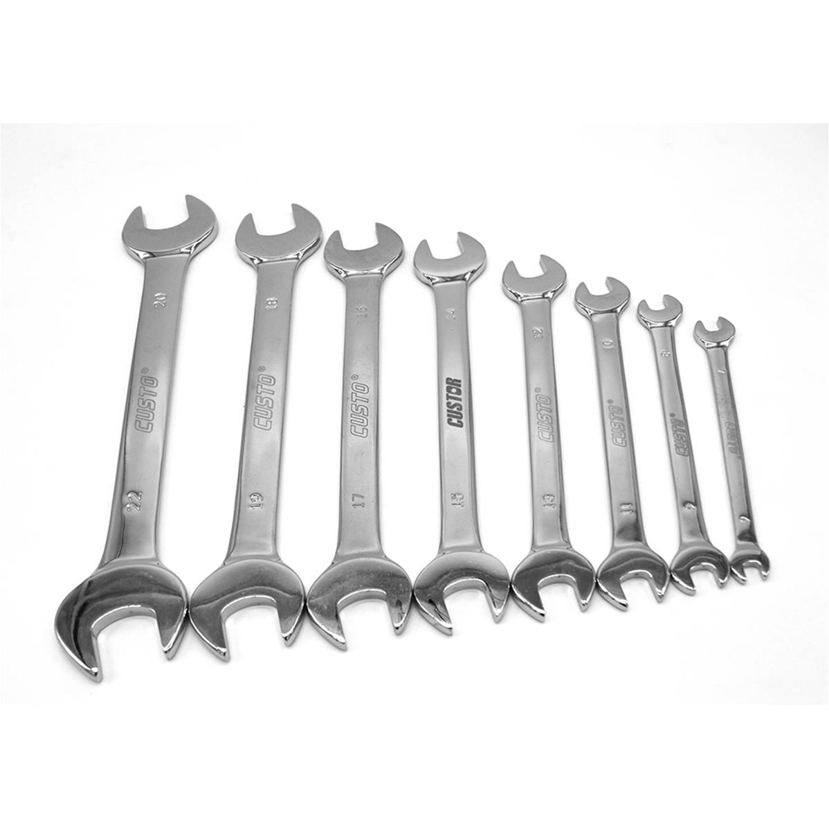 8 piece combination spanner set 8