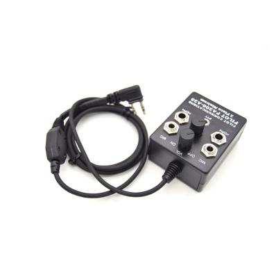 Portable intercom for ICOM IC-A25 radio