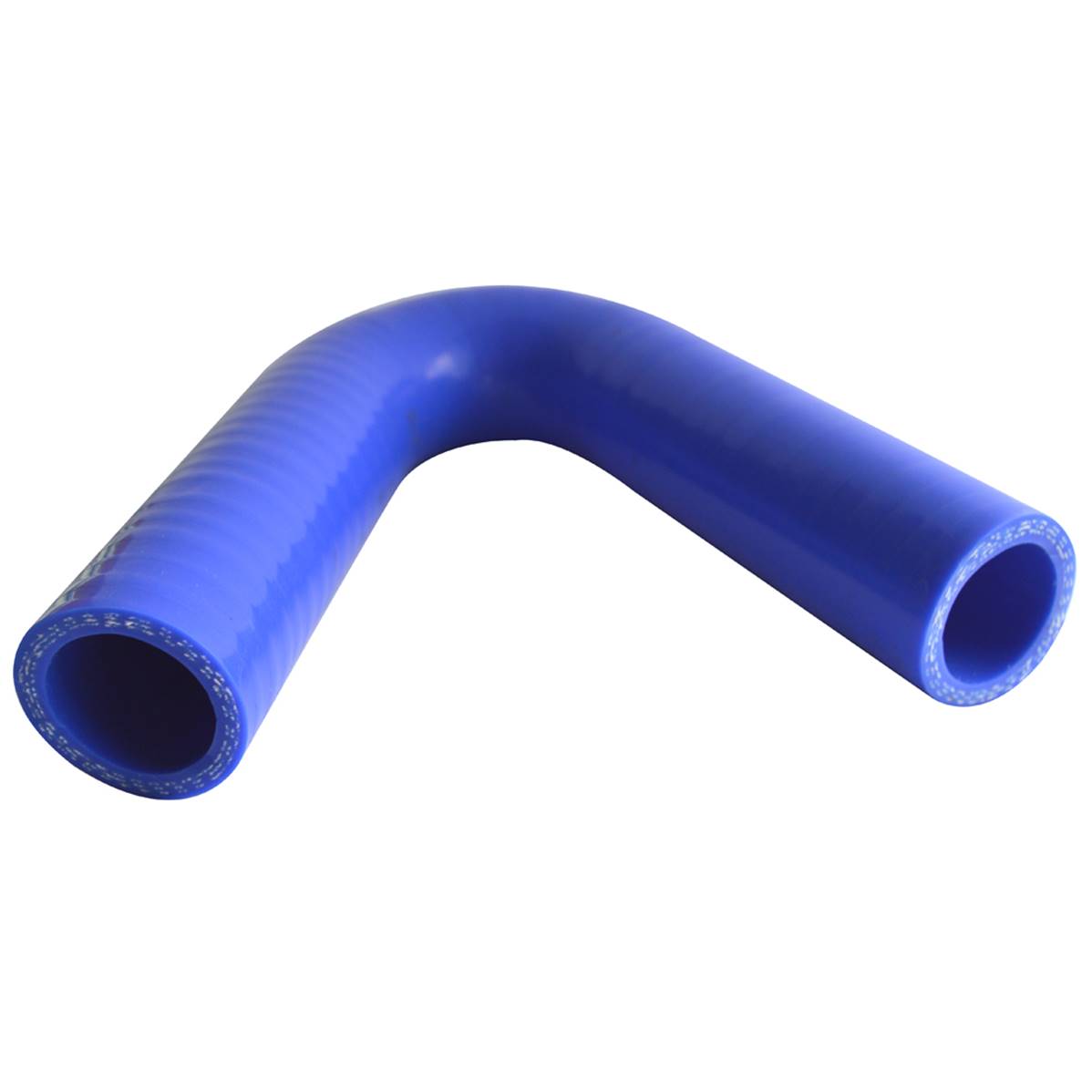 Blue silicone hose elbow 135