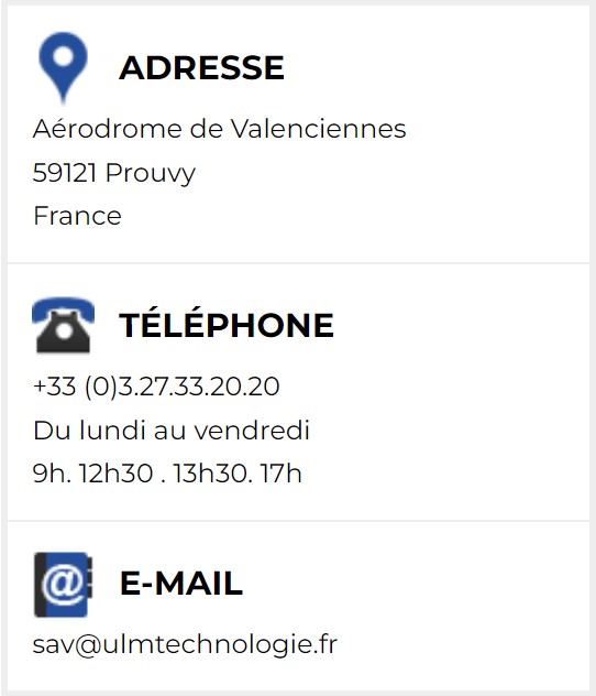 Formulaire SAV | ULM TECHNOLOGIE